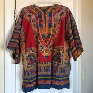 Gypsy Rose | Tops | Gypsy Rose Boho Loose Tunic Topfront Pockets | Poshmark